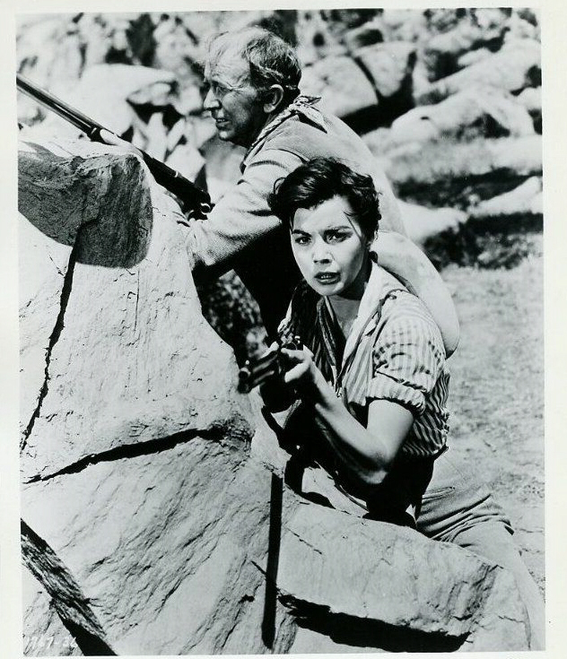 Walter Brennan, Colleen Miller