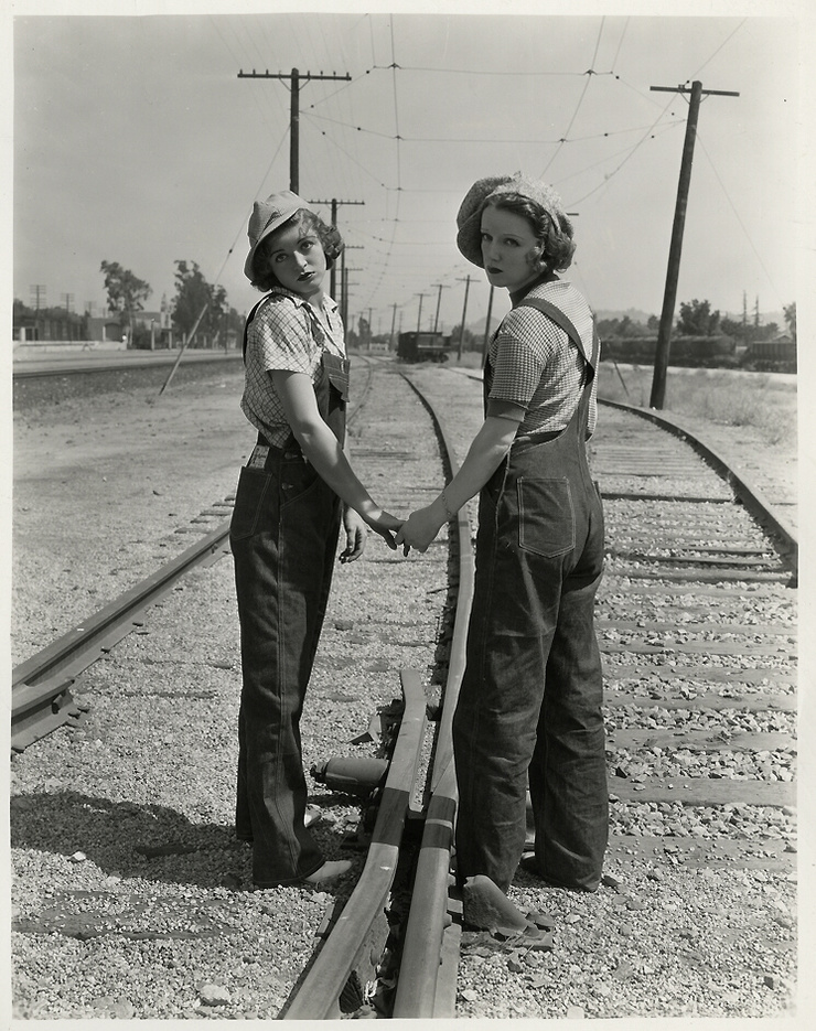Joan Gale, Inez Courtney