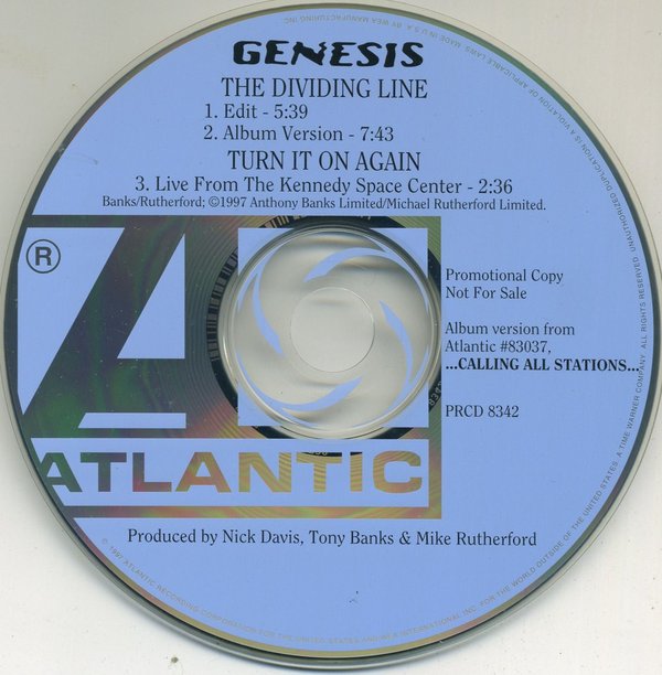 Picture of The Dividing Line (CD Promo)