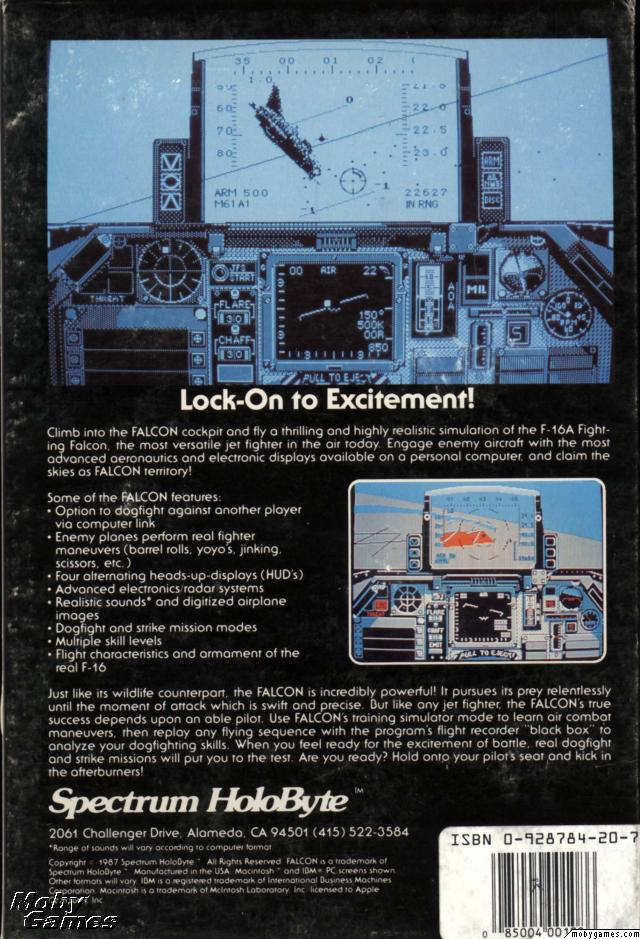 Picture of Falcon: The F-16 Fighter Simulation