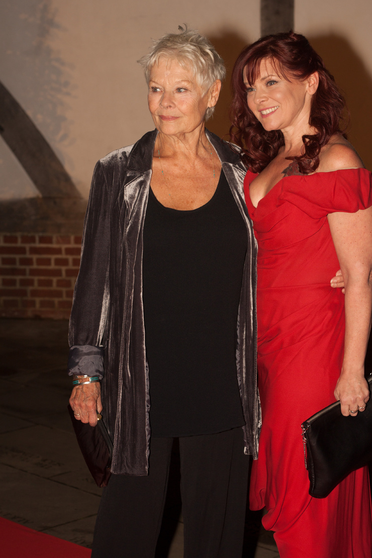 Judi Dench and Finty Williams