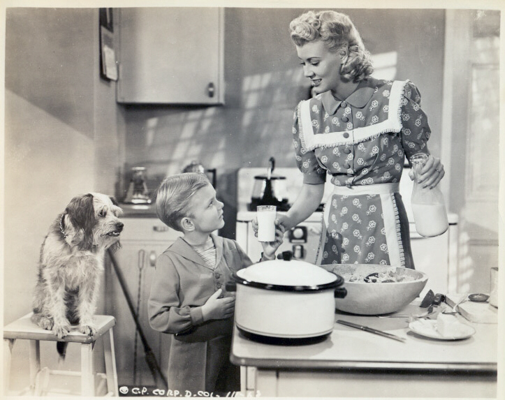 Larry Simms, Penny Singleton