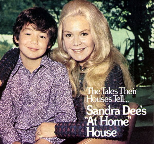 Sandra Dee & her son Dodd Darin