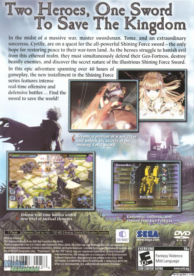 Image of Shining Force EXA