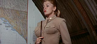 Susanne Benton as General Dreedle's WAC