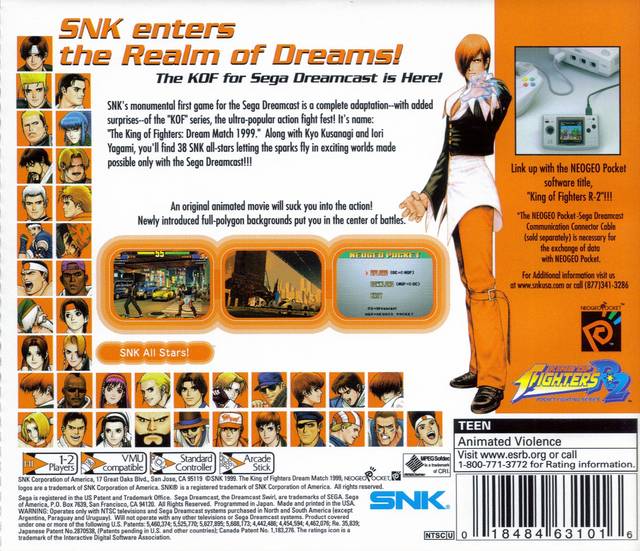 Picture of The King of Fighters: Dream Match 1999