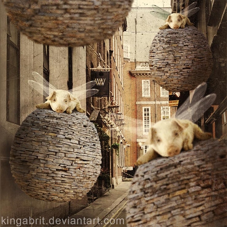 Picture of The Forgotten Flying Pig Invasion by KingaBritschgi on ...