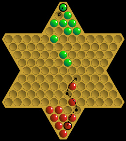 Picture of Chinese Checkers
