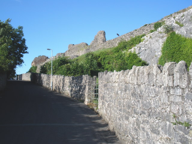 The curtain walls