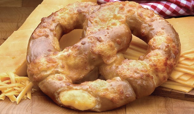 Picture of Stuffed Grilled Cheese Pretzel