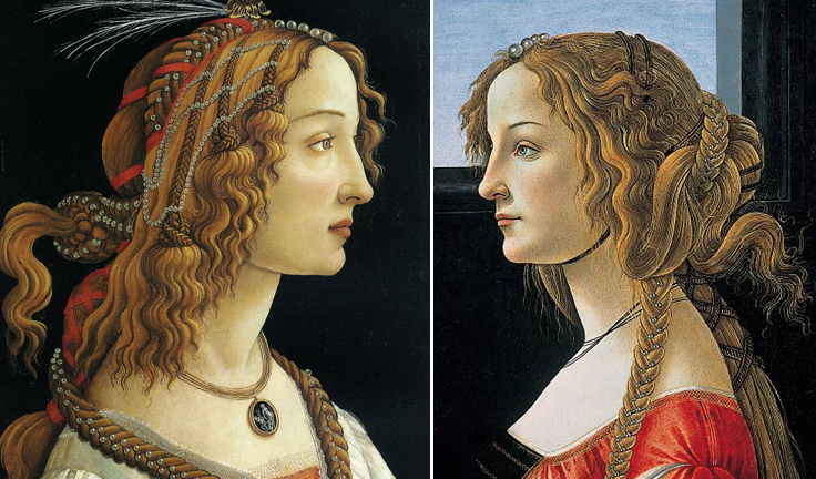 Simonetta Vespucci Botticelli's muse