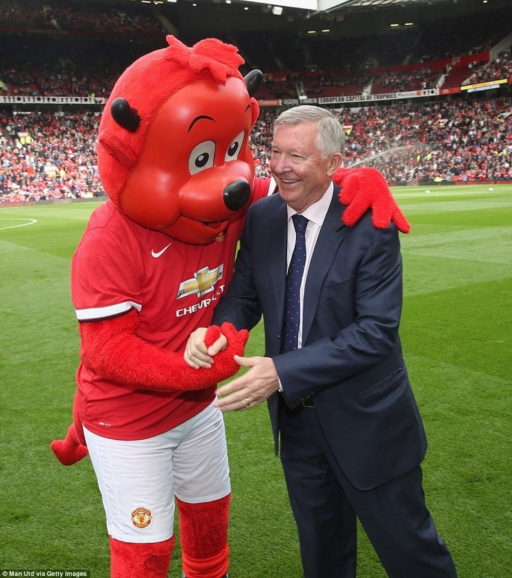 Fred the Red & Sir Alex Ferguson