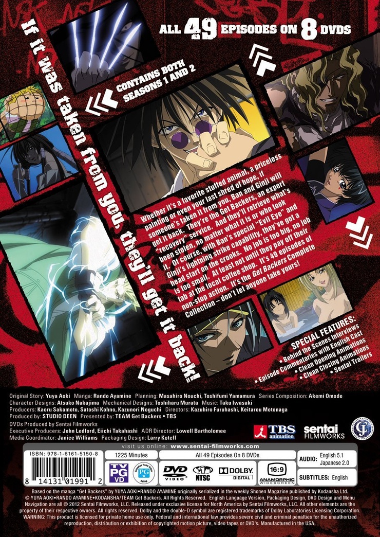 Get Backers Complete Collection image