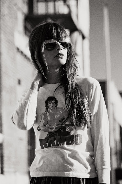 Walking in LA for Live fast Mag