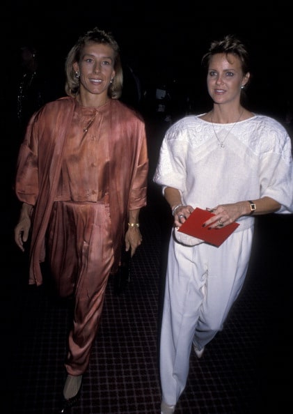 Martina Navratilova & Judy Nelson