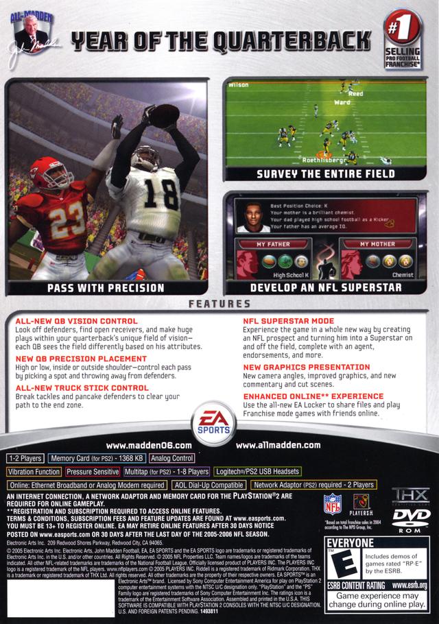 Picture of Madden NFL 06