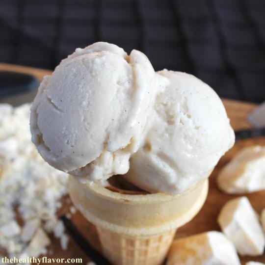 Picture of White Vanilla Ice Cream