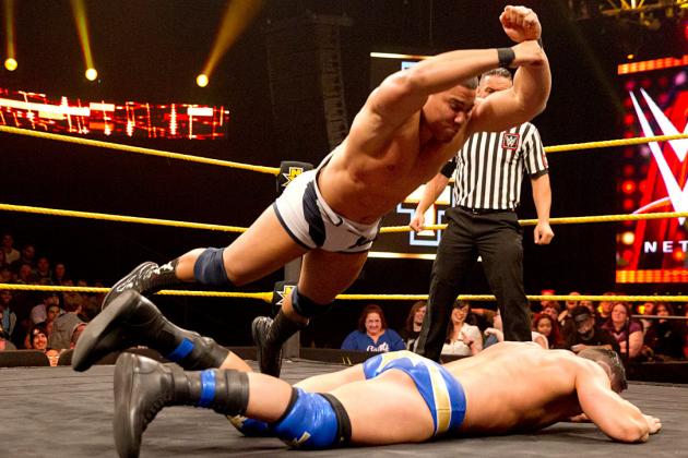 Picture of Tye Dillinger vs. Jason Jordan (NXT, 04/01/15)
