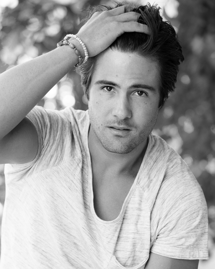 Actor Paul Vandervort poses at private photo shoot