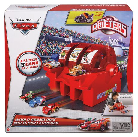 Image of Disney Pixar Cars Micro Drifters World Grand Prix Multi-Car ...