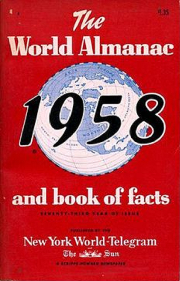 Picture of The World Almanac and Book of Facts 1958