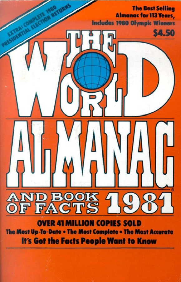 Picture of 1981 The World Almanac and Book of Facts