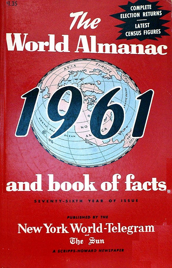 Picture of World Almanac and Book of Facts 1961