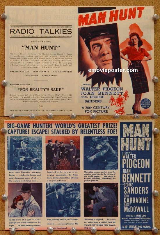 Image of Man Hunt