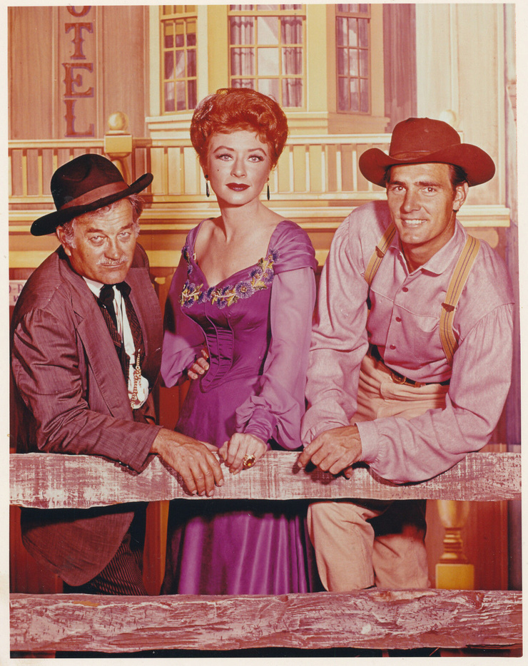 Milburn Stone, Amanda Blake, Dennis Weaver