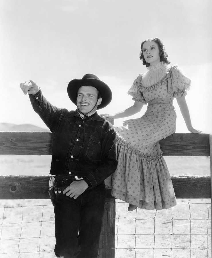 Buster Crabbe, June Martel