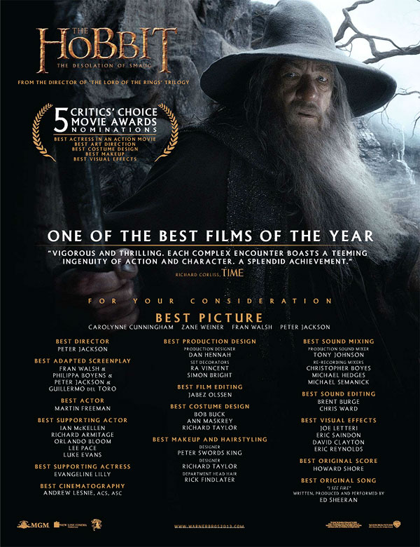 Picture of The Hobbit: The Desolation of Smaug