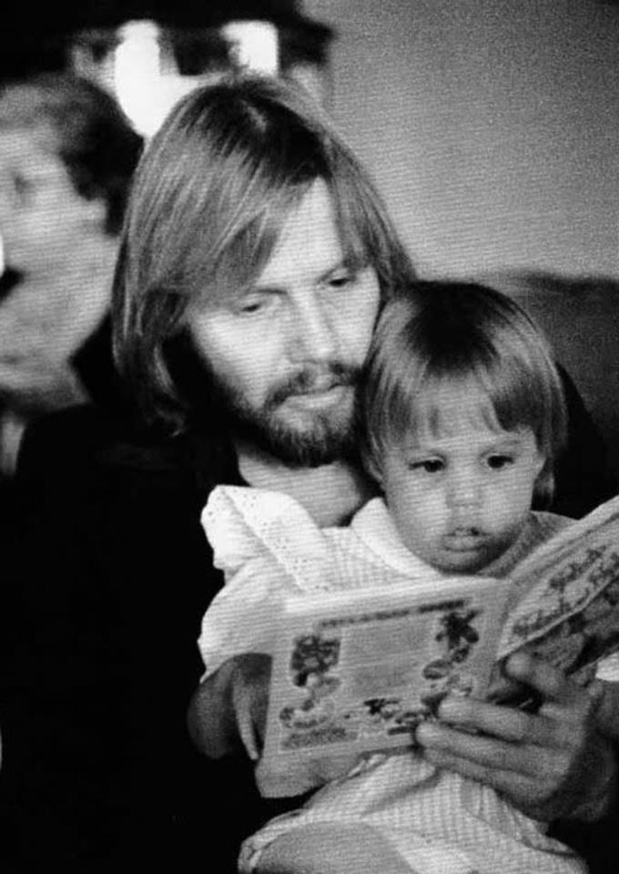 John Voight and baby Angelina