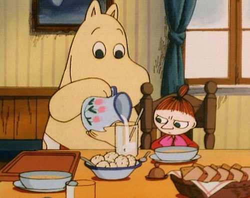 Moominmamma & Little My