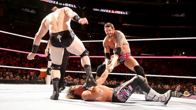 Image of Cesaro, Neville & Dolph Ziggler vs. Rusev, King Barrett ...