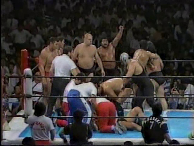 Picture of Tatsumi Fujinami, Nobuhiko Takada, Akira Maeda, & Super ...