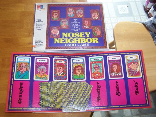 Picture of Nosey Neighbor Card Game
