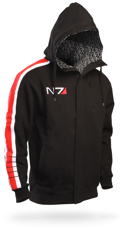Picture of N7 Elite Armor Stripe Hoodie (Mass Effect)