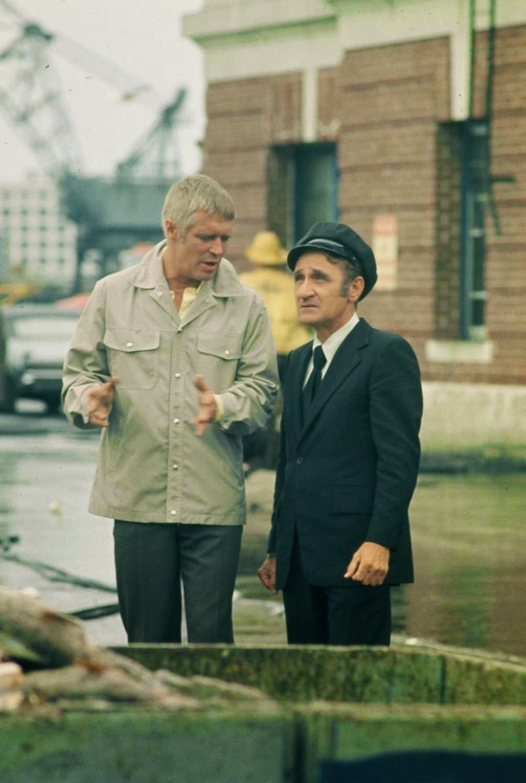 George Peppard & Ralph Manza