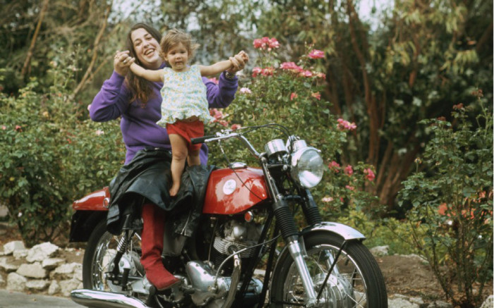 Cass Elliot & her daughter Owen Elliot