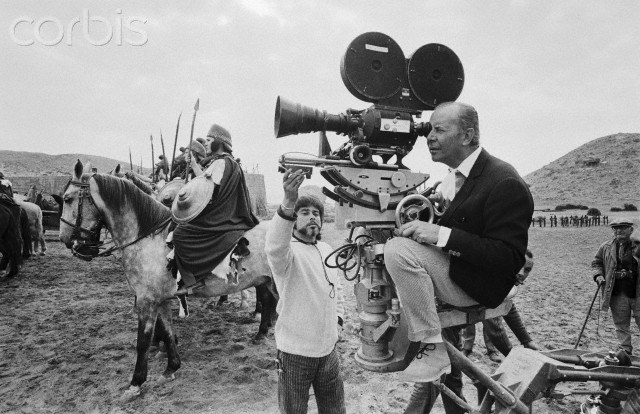 On the set of The Amazons