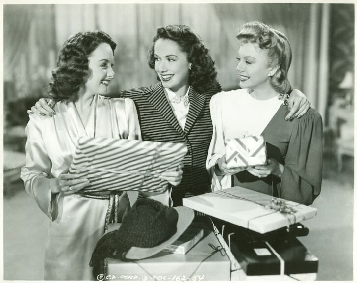Kay Harris, Jinx Falkenburg, Leslie Brooks